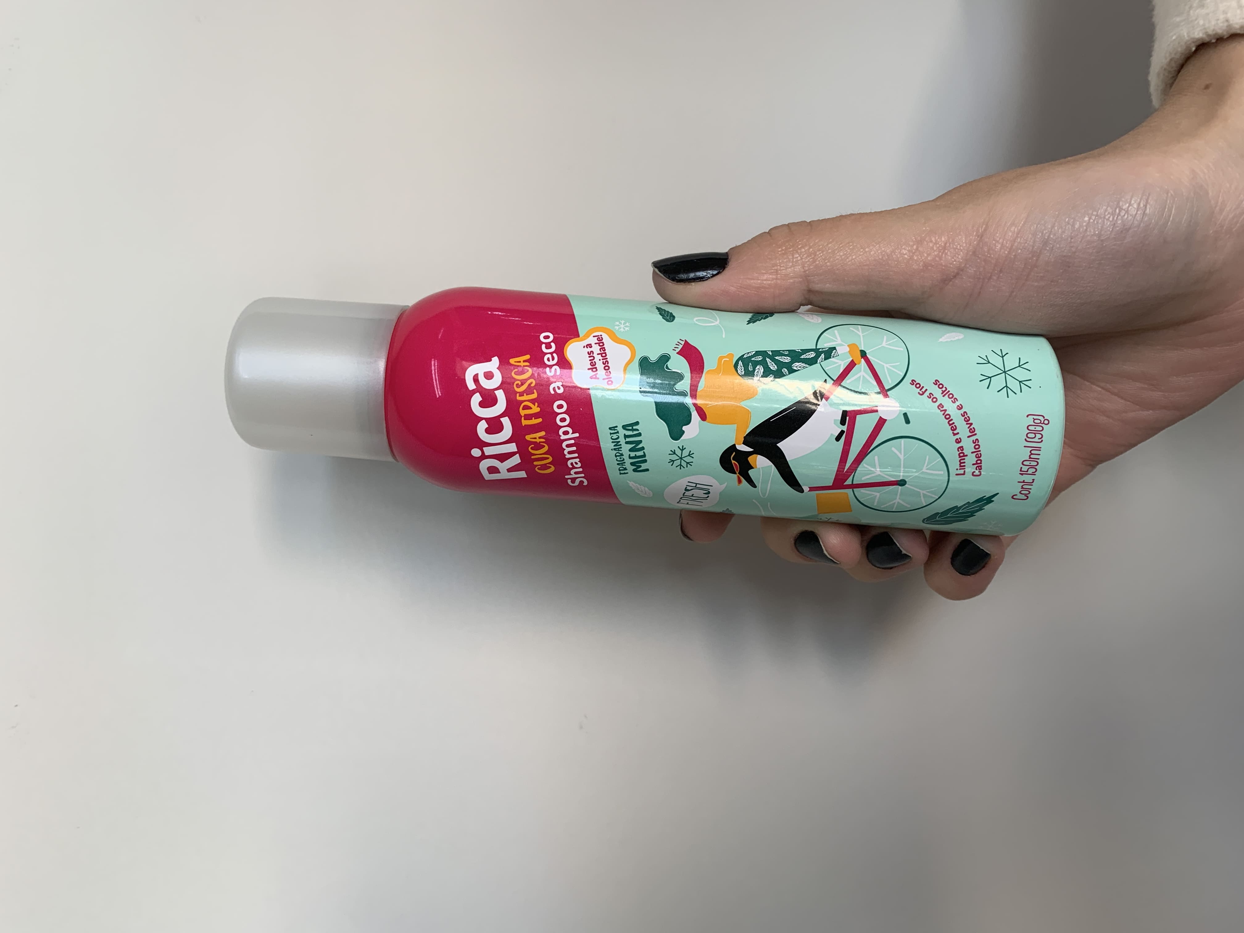 Ofertas de Shampoo a Seco Ricca menta com 150mL | CR