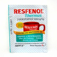 Resfenol Thermus Sachê: Bula original, extraída manualmente da Anvisa | CR