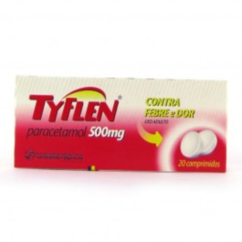 Comprar Tyflen 500mg, caixa com 20 comprimidos | CR
