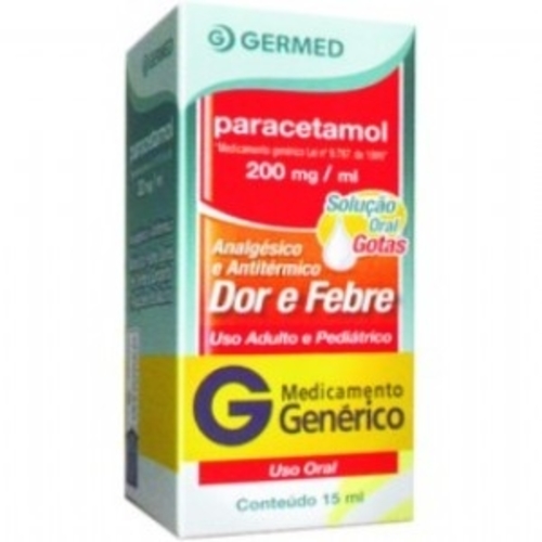 Comprar Paracetamol Germed Pharma 200mg/mL, caixa com 1 frasco ...