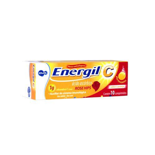 Comprar Energil C 1g, caixa com 10 comprimidos efervescentes | CR
