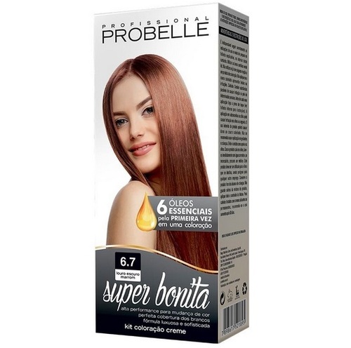 Ofertas de Tintura Profissional Probelle Super Bonita nº 6.7 louro ...