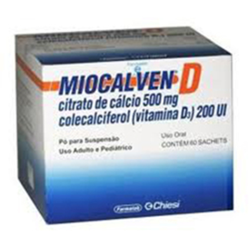 Comprar Miocalven D 2370mg + 200UI, caixa com 60 sachês com 4g de pó ...