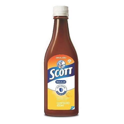 Comprar Emulsão Scott frasco com 400mL de solução de uso oral, sabor ...