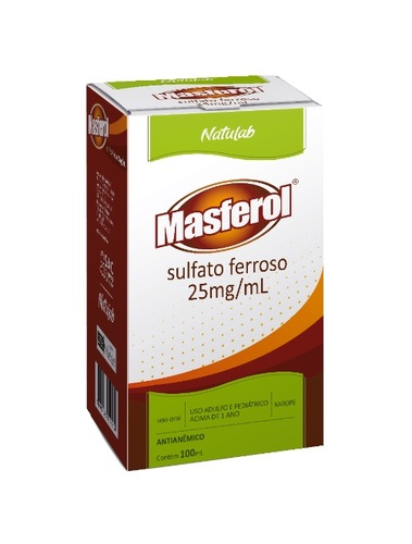 Comprar Masferol Xarope 25mg/mL, frasco com 100mL de xarope | CR
