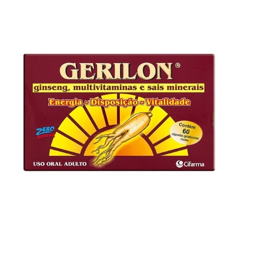 Comprar Gerilon caixa com 60 cápsulas gelatinosas moles | CR