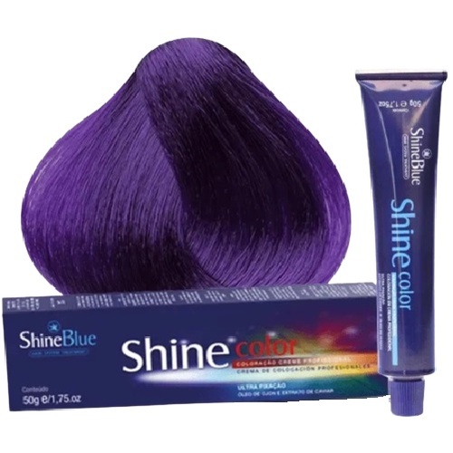 Ofertas de Coloração Profissional Shine Blue Shine Color Intensificador ...