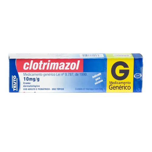Comprar Clotrimazol Teuto 10mg/g, caixa com 1 bisnaga com 50g de creme ...