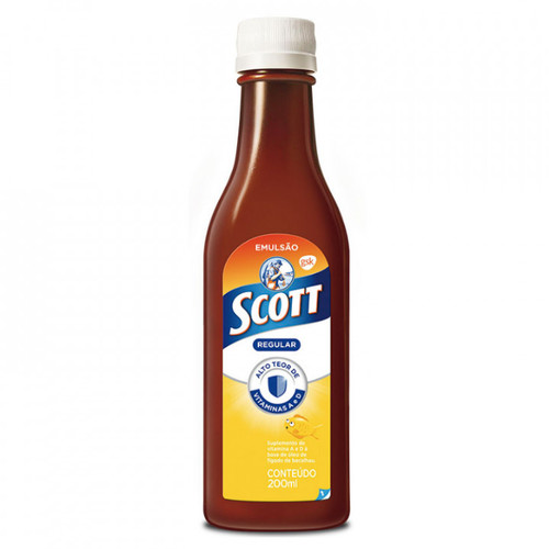 Comprar Emulsão Scott frasco com 200mL de solução de uso oral, sabor ...