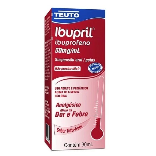 Comprar Ibupril Gotas 50mg/mL, caixa com 1 frasco gotejador com 30mL de ...