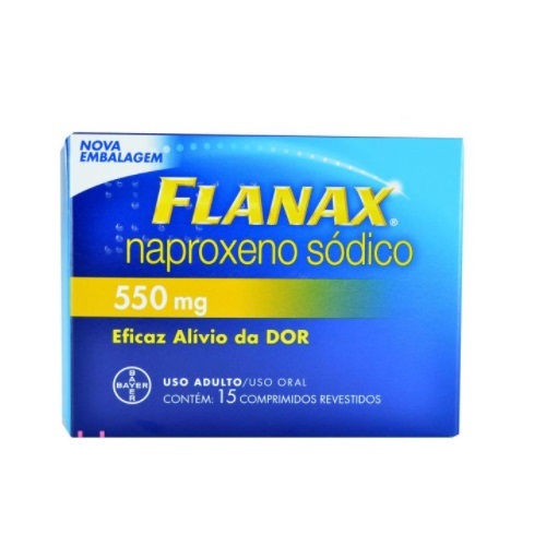Comprar Flanax 550mg, caixa com 15 comprimidos revestidos | CR