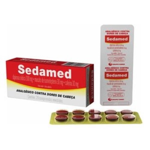 Comprar Sedamed 30mg + 300mg + 30mg, caixa com 10 comprimidos ...