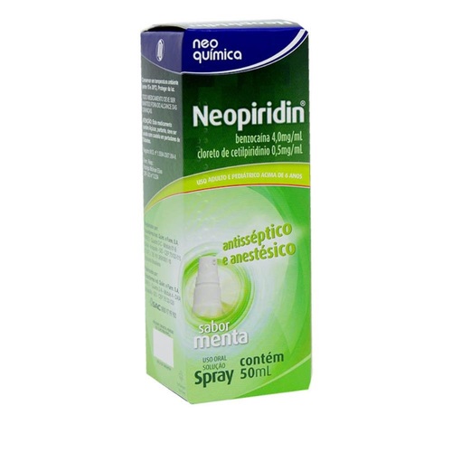 Comprar Neopiridin 4mg/mL + 0,5mg/mL, caixa com 1 frasco spray com 50mL ...