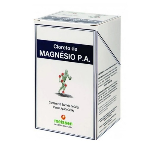 Ofertas de Cloreto de Magnésio P.A Meissen sachê, 10 unidades com 33g cada | CR