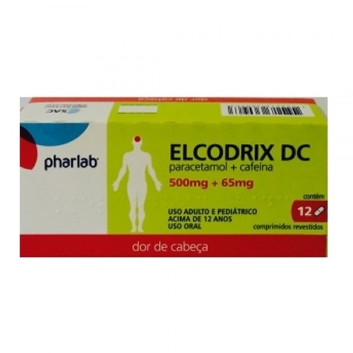 Comprar Elcodrix DC 500mg + 65mg, caixa com 12 comprimidos revestidos | CR