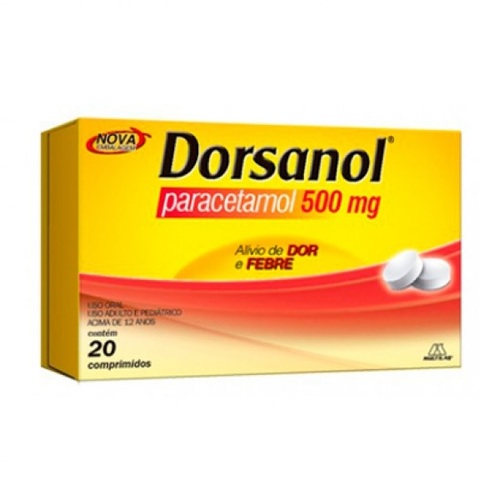 Comprar Dorsanol 500mg, blíster com 10 comprimidos | CR