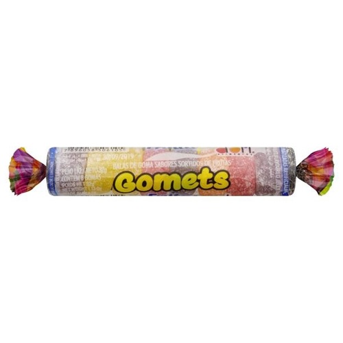 Ofertas de Bala de Goma Gomets tubo, frutas sortidas, 1 unidade com 32g ...