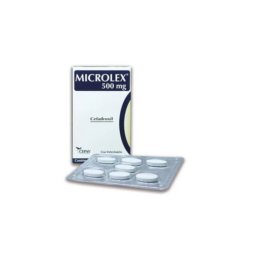 Ofertas de Microlex para Cães e Gatos Cepav 500mg, caixa com 14 ...