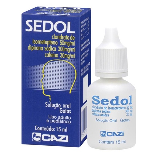 Comprar Sedol 300mg/mL + 50mg/mL + 30mg/mL, caixa com 1 frasco ...