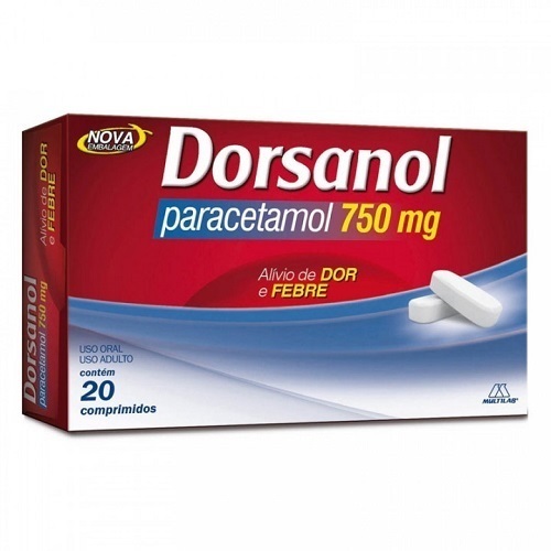 Comprar Dorsanol 750mg, caixa com 20 comprimidos | CR