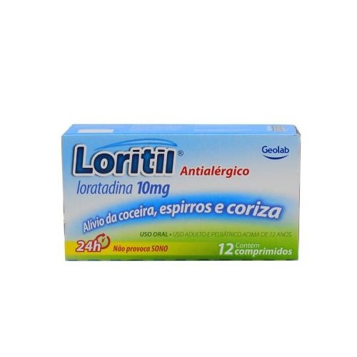 Comprar Loritil 10mg, caixa com 12 comprimidos | CR