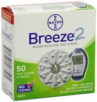Tiras-Testes para Glicemia Breeze 2 com Menor Preço | CR
