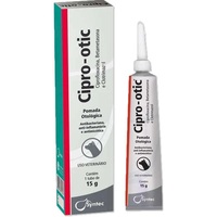 Cipro Otic Para Cães caixa com 15g de pomada de uso otológico | CR Pro