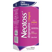 Comprar Neotoss 1,5mg/mL, caixa com 1 frasco com 60mL de xarope ...